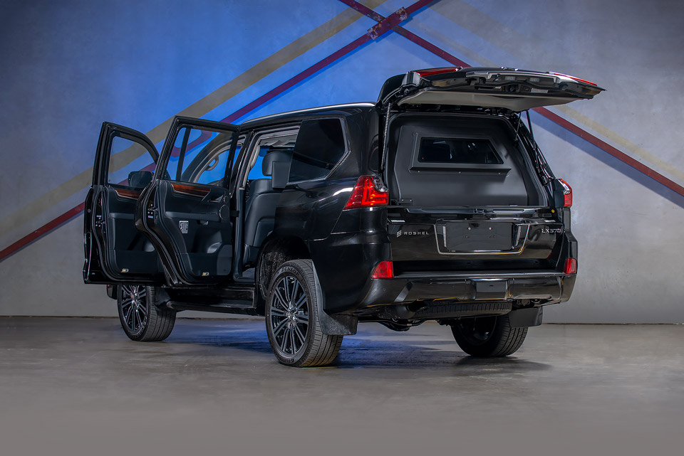 Armored Lexus LX570 – Roshel – Smart Armored Vehicles™